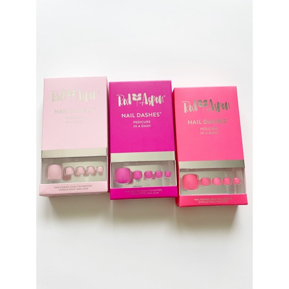 Red Aspen | Makeup | Red Aspen Pedi Dashes | Poshmark